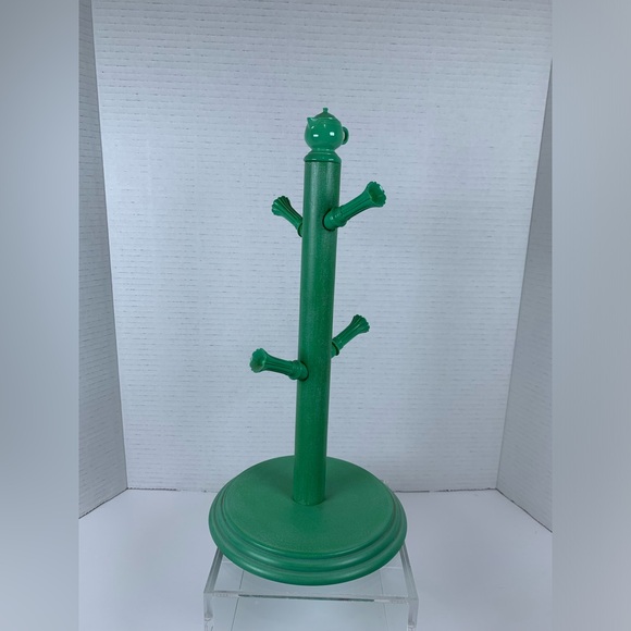 Fiestaware | Kitchen | Vtg Fiestaware Mug Tree Cup Holder Rack Stand ...